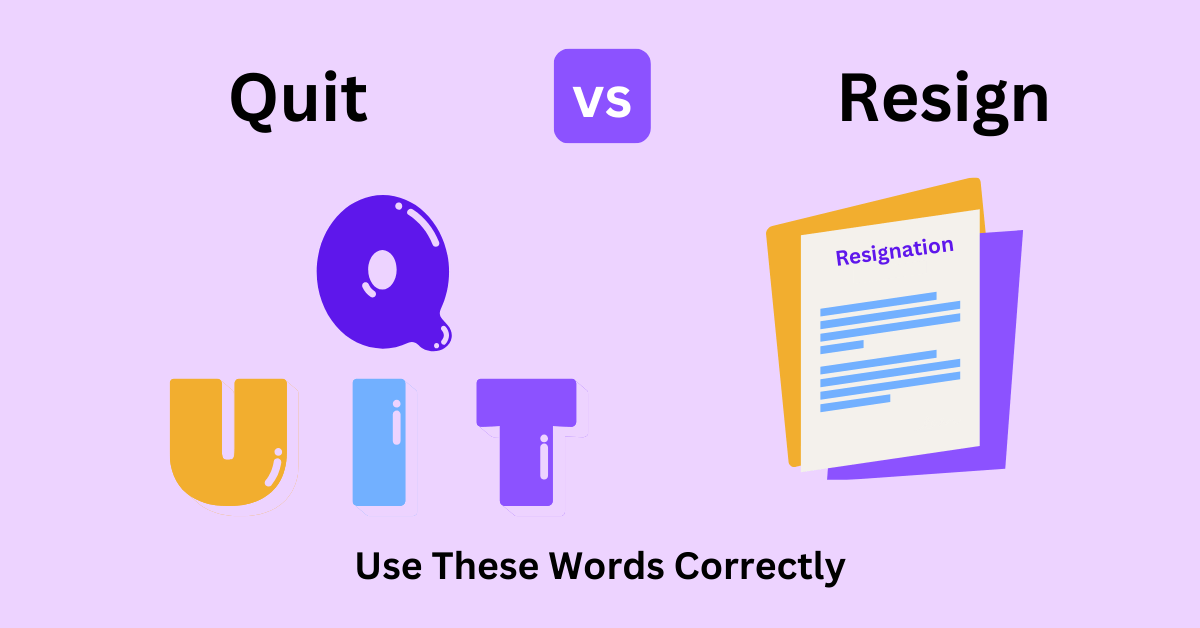 Re-sign or Resign? Learn When and How to Use Each Correctly